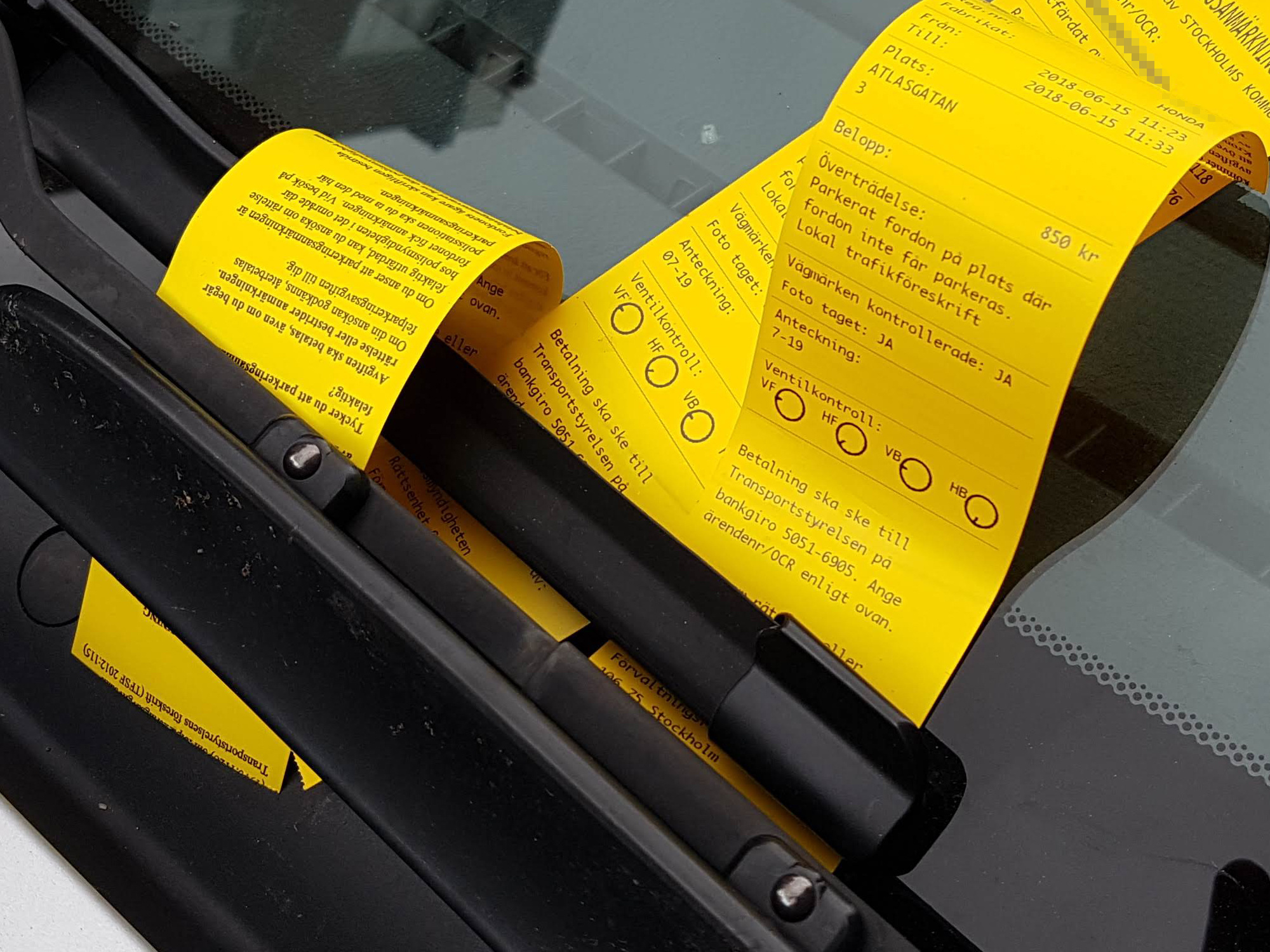 Parkeringsbot - Välstädat